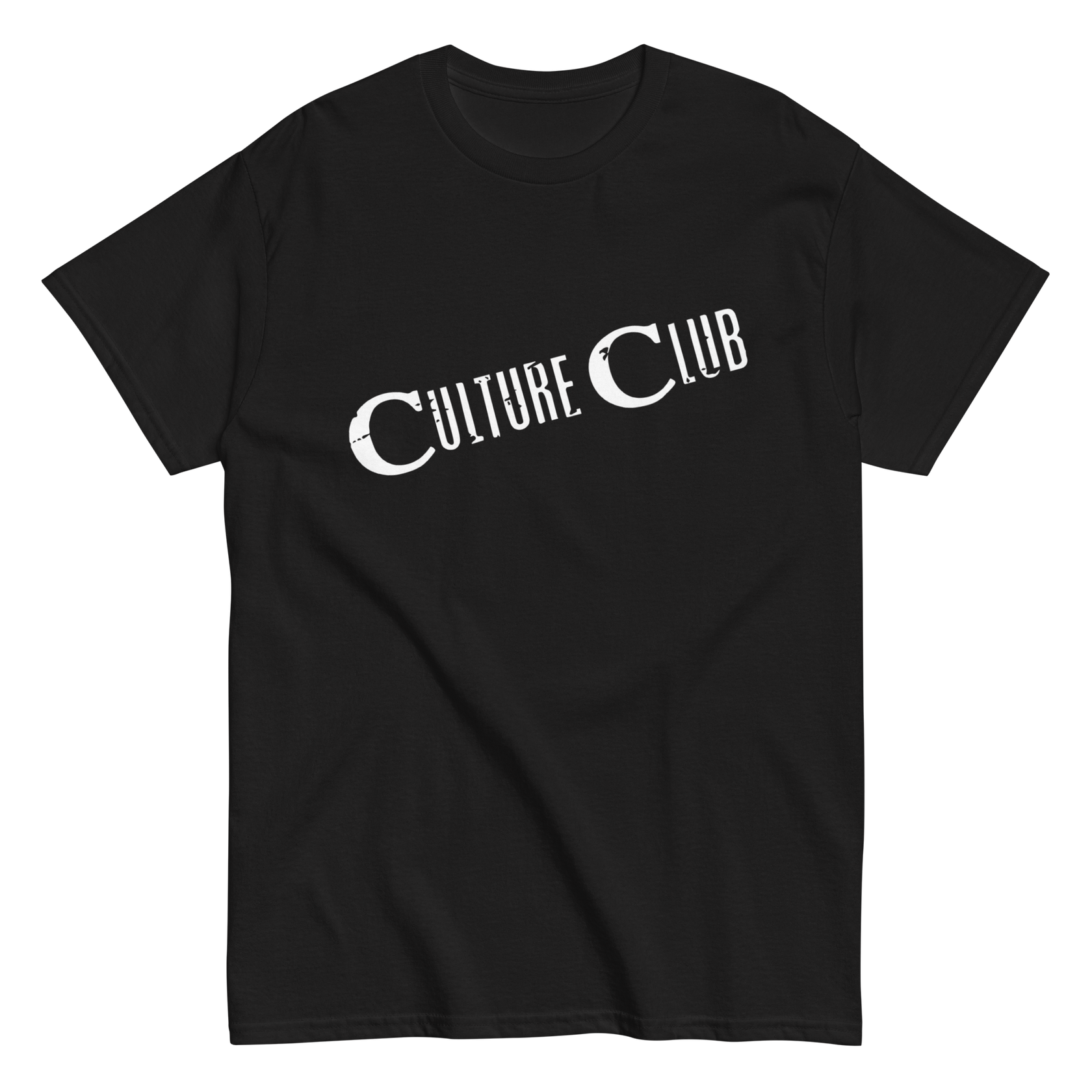 Culture Club Logo Black Tee – Boy George and Culture Club