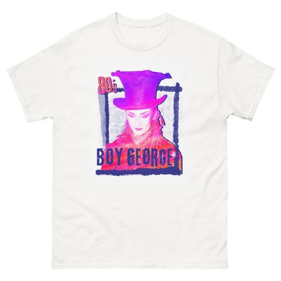 80's Boy George White Tee – Boy George and Culture Club
